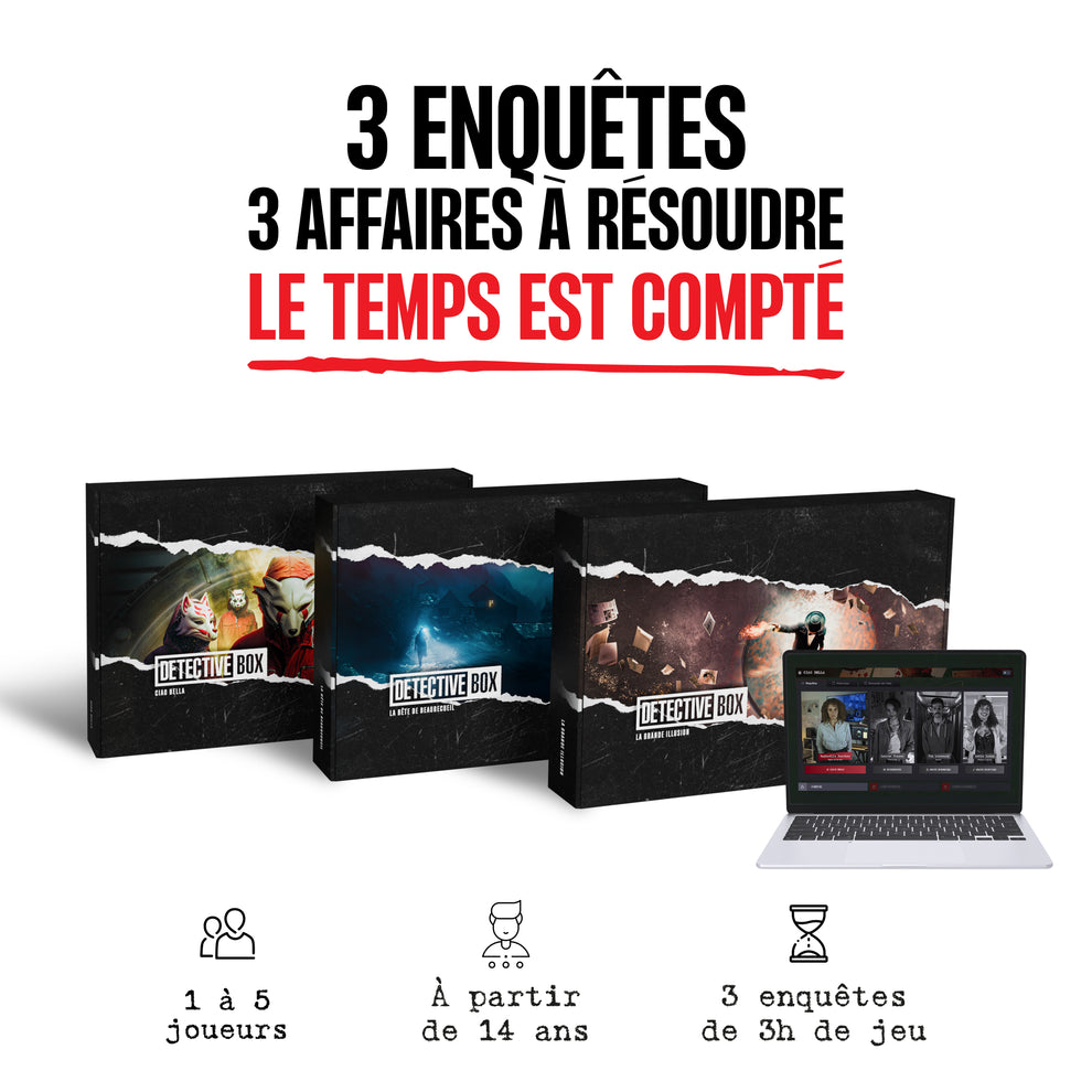 Short Stories : L'Art de la Traque. 3 nouvelles enquêtes par Detective Box.